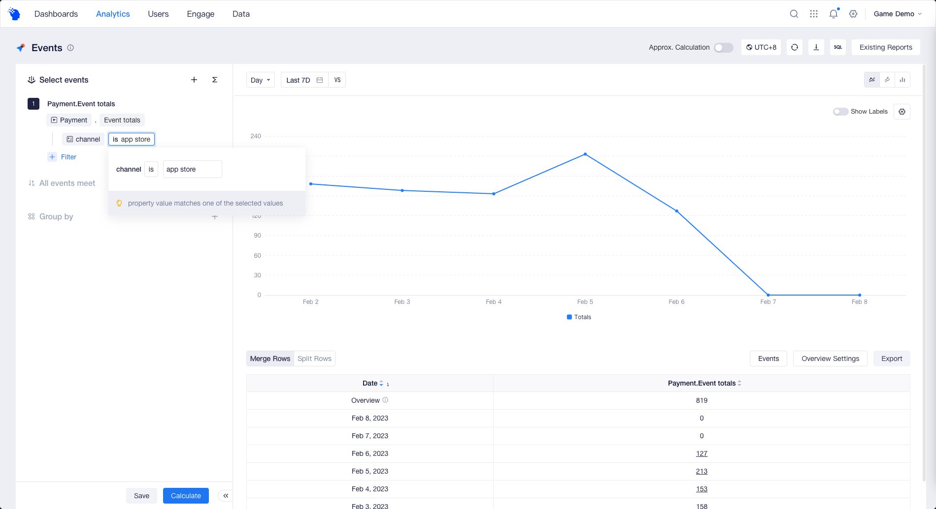 Data Filtering | ThinkingData